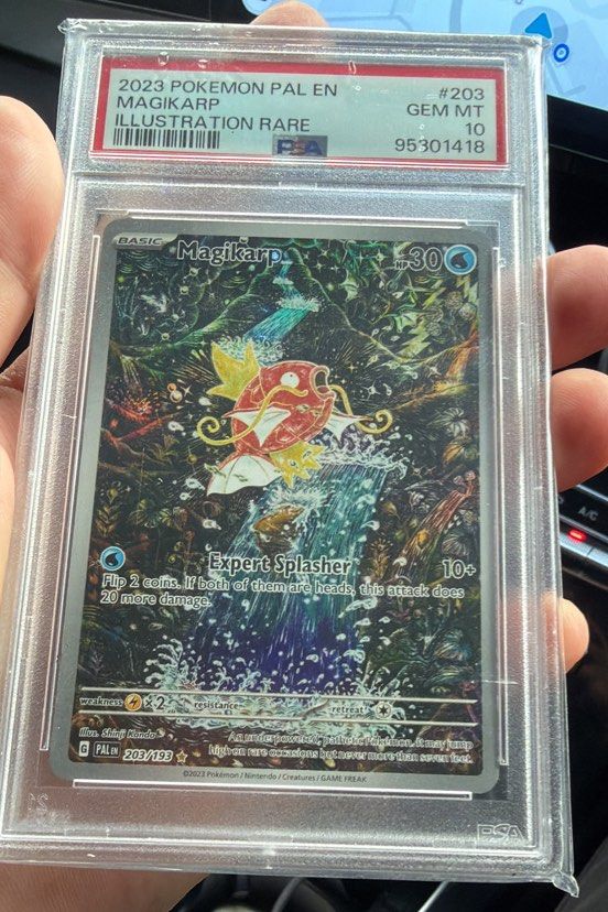 Magikarp English PSA 10 2023 Pokemon Paldea Evolved Magikarp ...