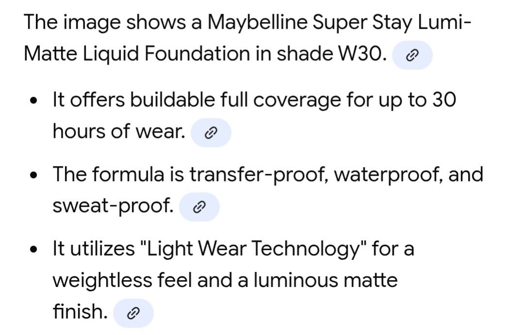 Maybelline Super Stay Lumi-Matte Foundation - W30, Beauty & Personal ...