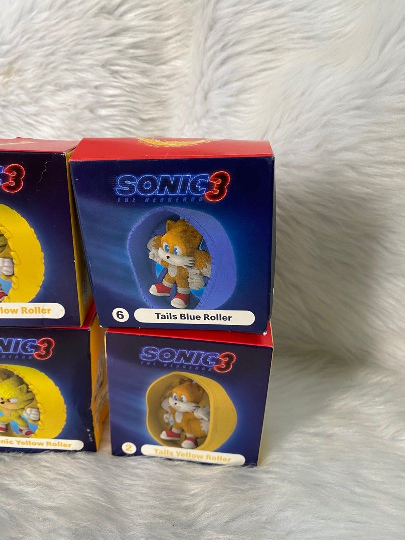 Mc Donald's Sonic the Hedgehog 3 Happy Meal 2024/early 2025,, Hobbies ...