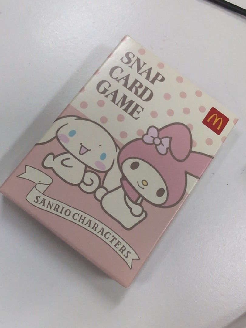 McDonald's Sanrio Characters Snap Card Game, Hobbies & Toys, Toys ...