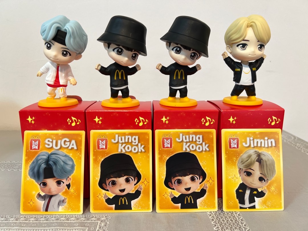 McDonald's TinyTAN Jung Kook Figure, Hobbies & Toys, Memorabilia ...