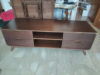 Mid-Century Modern TV Console, Furniture & Home Living, Furniture, TV ...