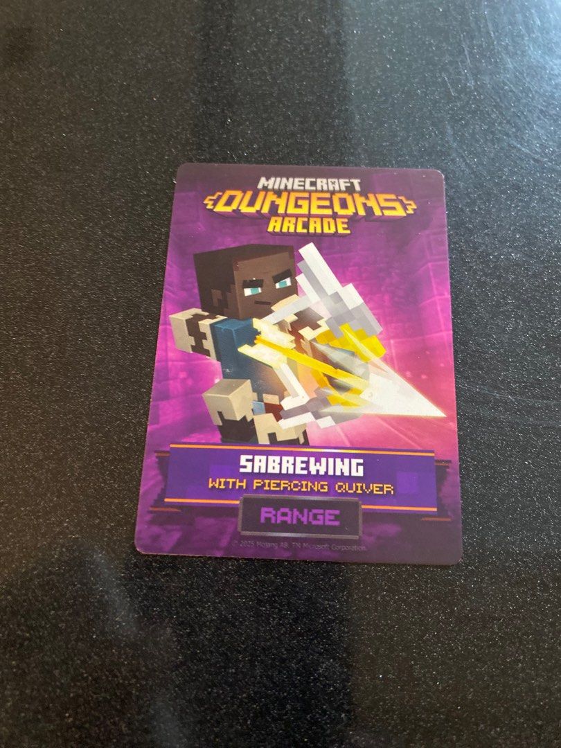 Minecraft Dungeons Arcade SabreWing, Hobbies & Toys, Toys & Games on ...