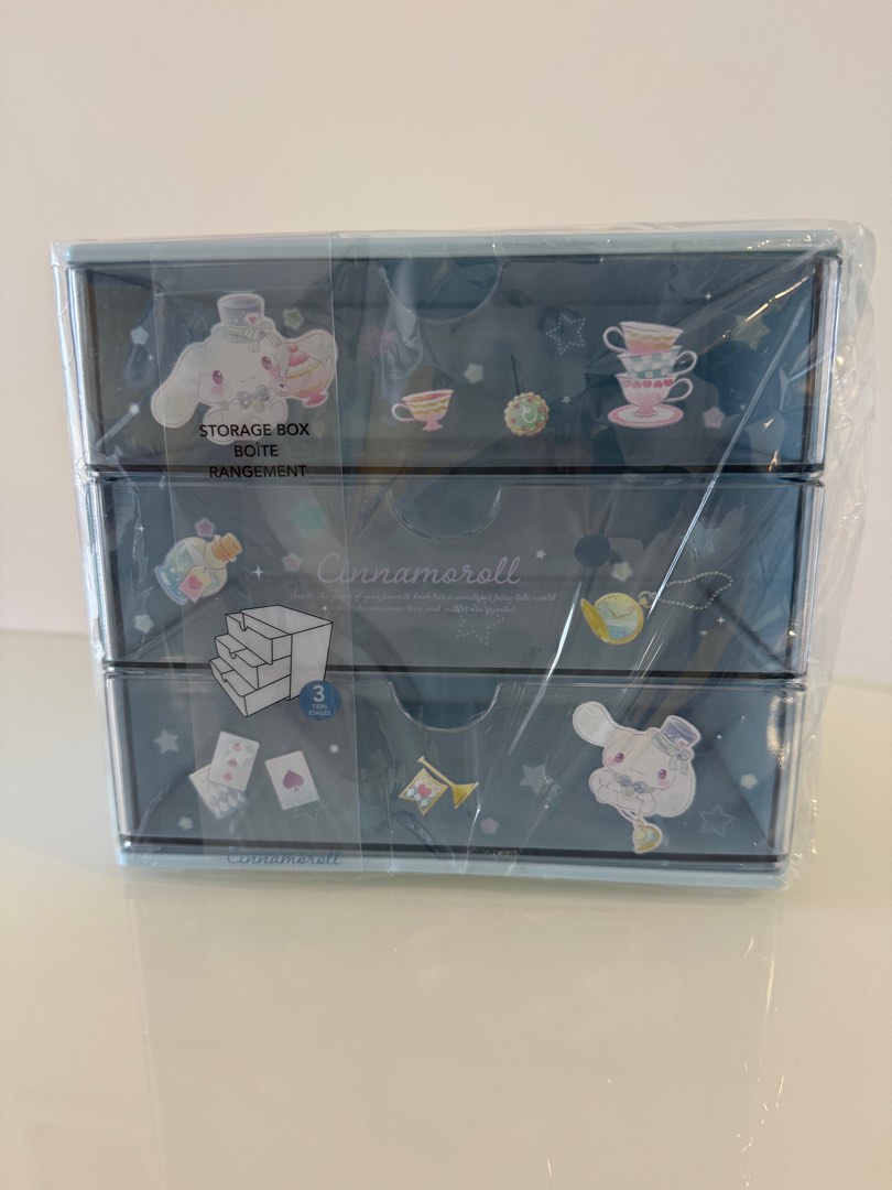 Miniso Cinnamoroll 3-Tier Drawer Organizer - Brand New, Furniture ...