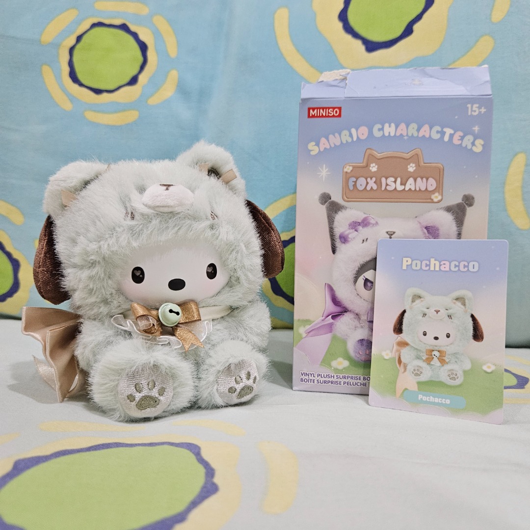 Miniso x Sanrio Fox Island Series Blind Box - Pochacco, Hobbies & Toys ...