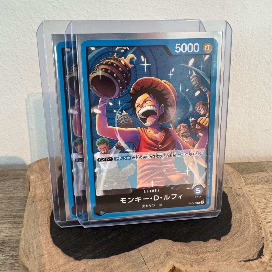Monkey D Luffy P P-047 Promo Promo Pack Vol 4 One Piece Card Game ...