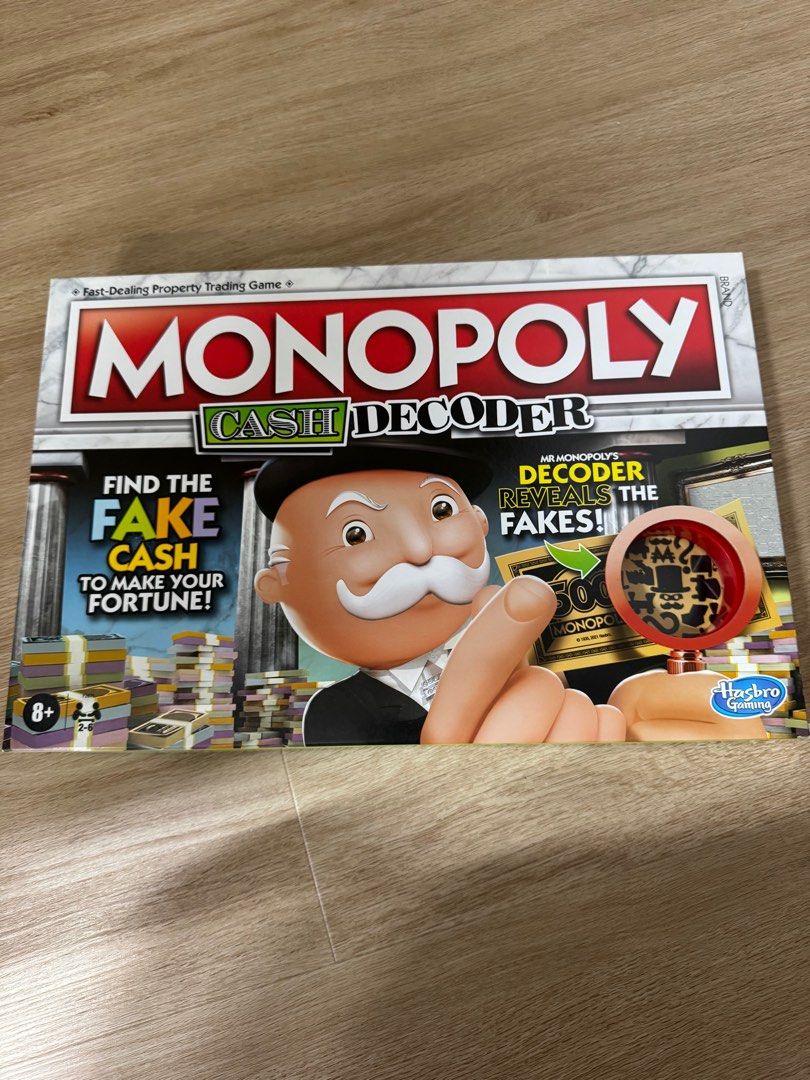 Monopoly Cash Decoder Board Game, Hobbies & Toys, Toys & Games on Carousell