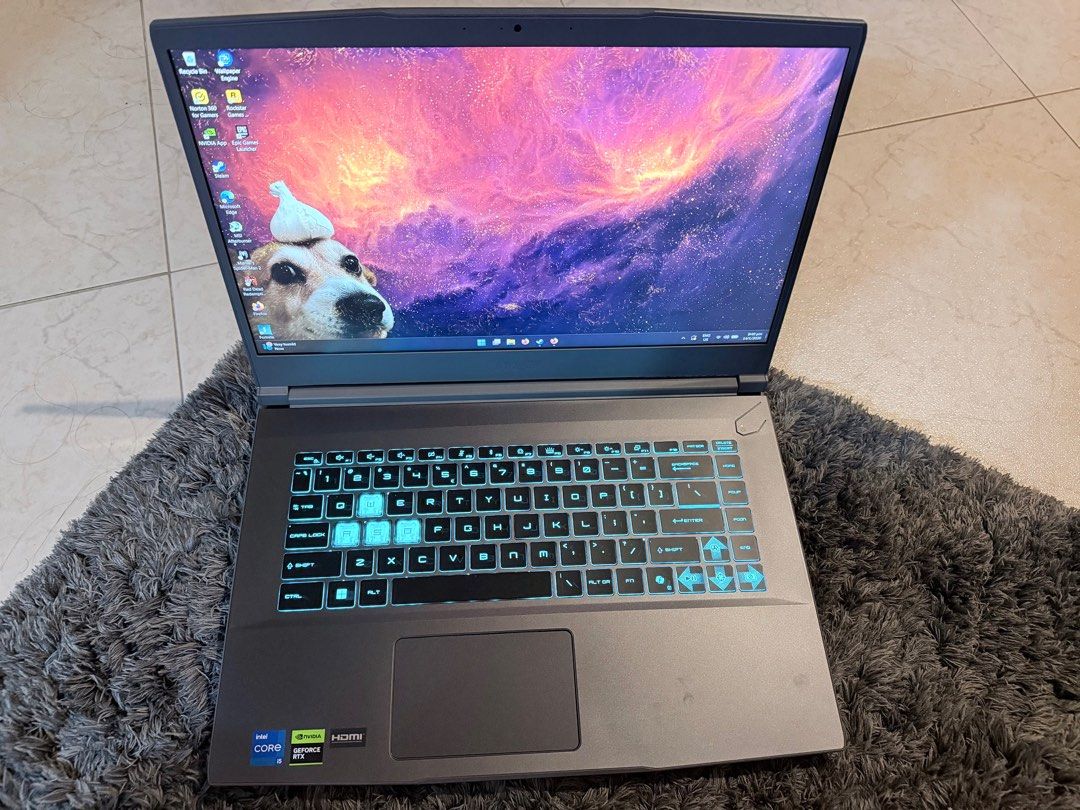 MSI Thin 15 B13UC (2025) Gaming Laptop - RTX 3050, Computers & Tech ...