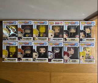 Funko Pop! Naruto Figures - Sasuke, Kurama, Sage Mode, Rasengan, Six ...