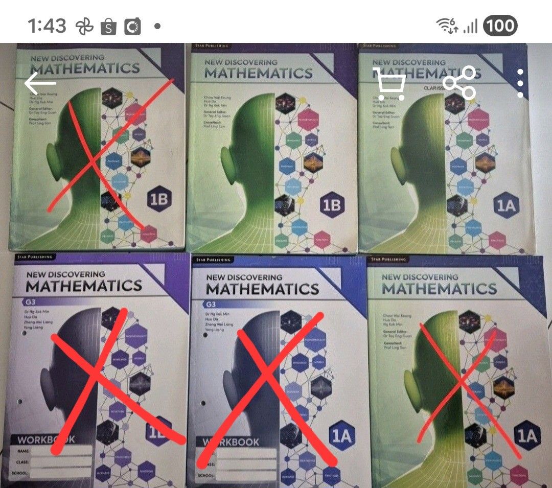 New Discovering Mathematics Textbook, Hobbies & Toys, Books & Magazines ...