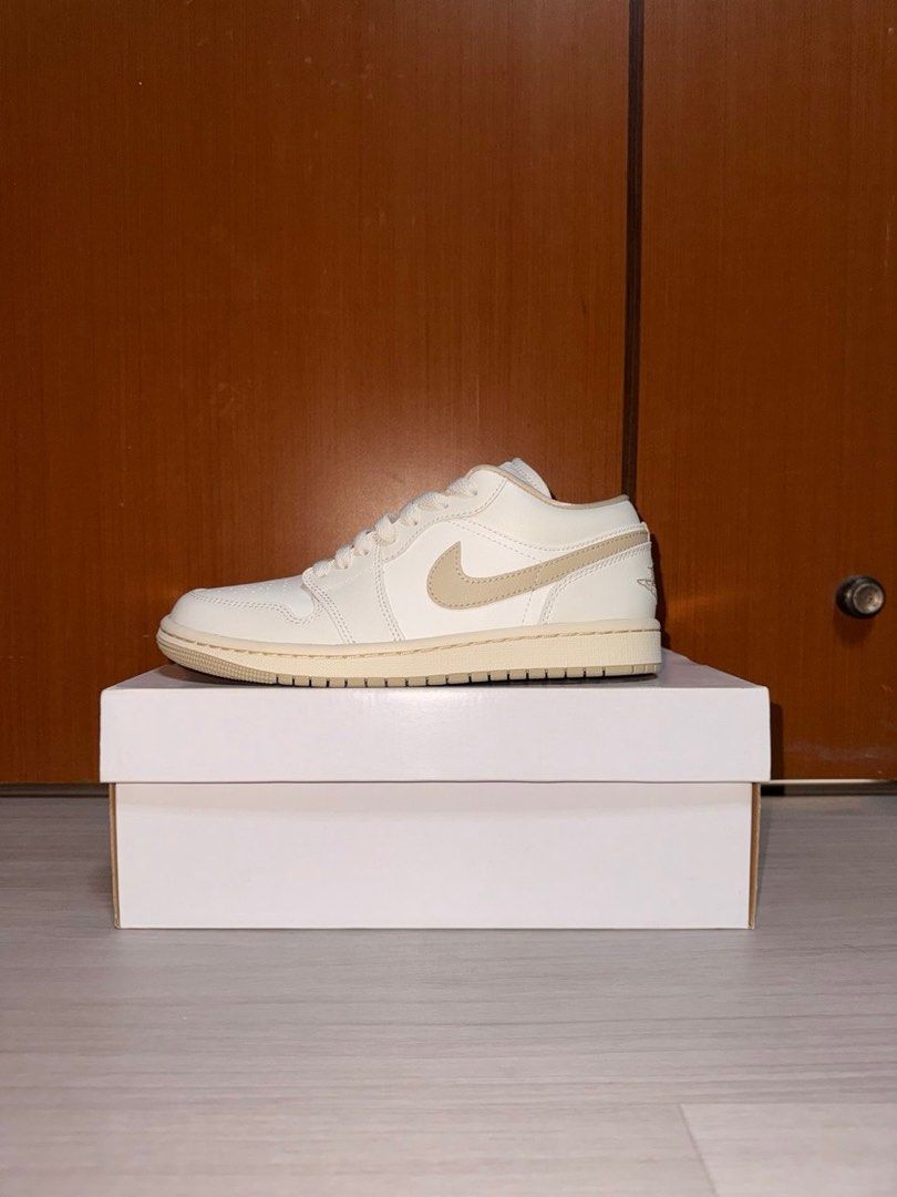 Nike Air Jordan 1 Low SE - pale/Ivory, Women's Fashion, Footwear ...