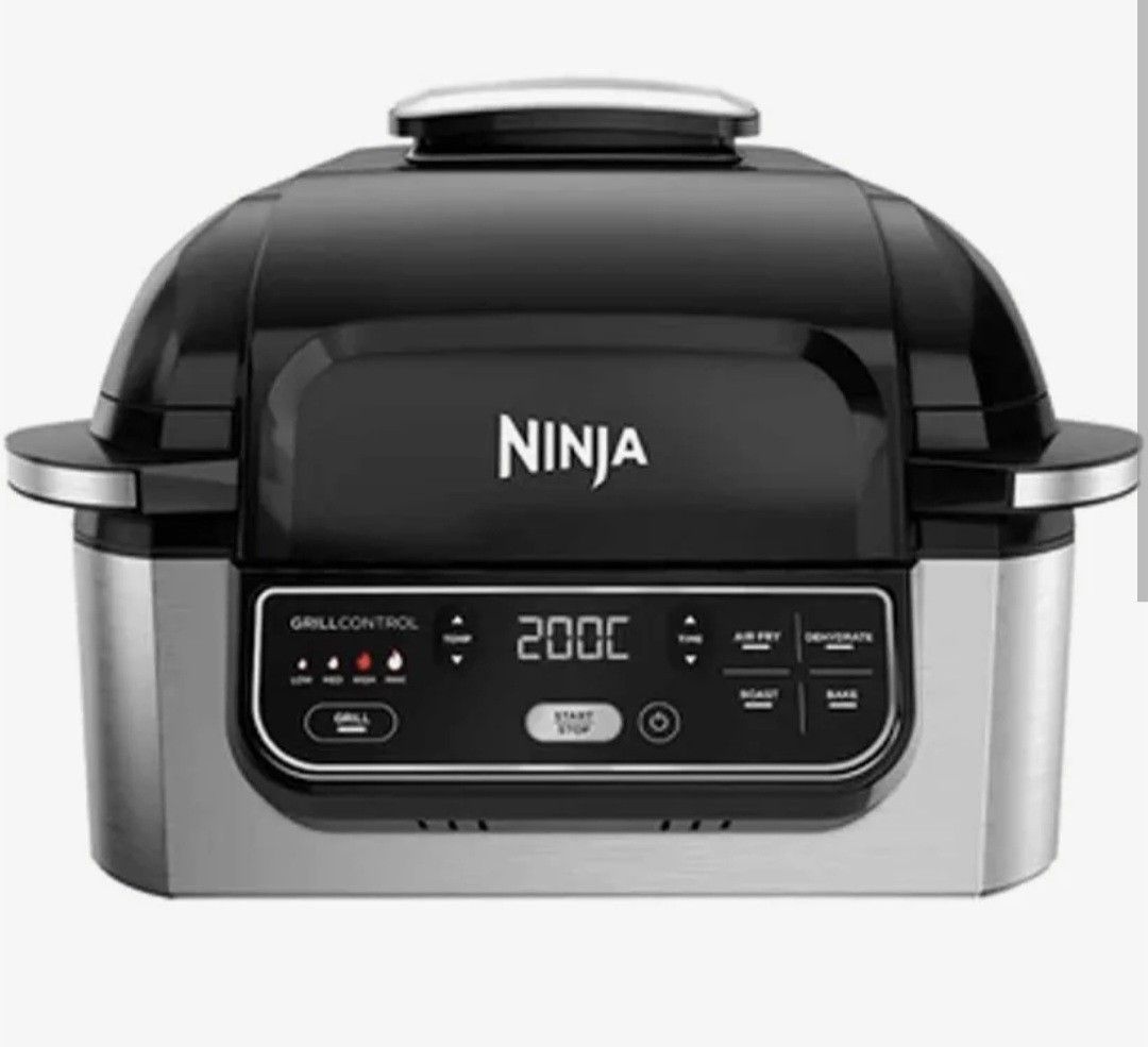 Ninja Foodi Indoor Grill AG301, TV & Home Appliances, Kitchen ...
