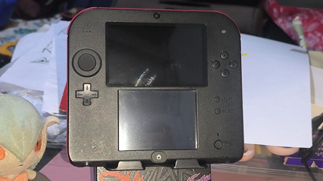 Nintendo 2DS Black & Red (Can install 3DS games), Video Gaming, Video ...