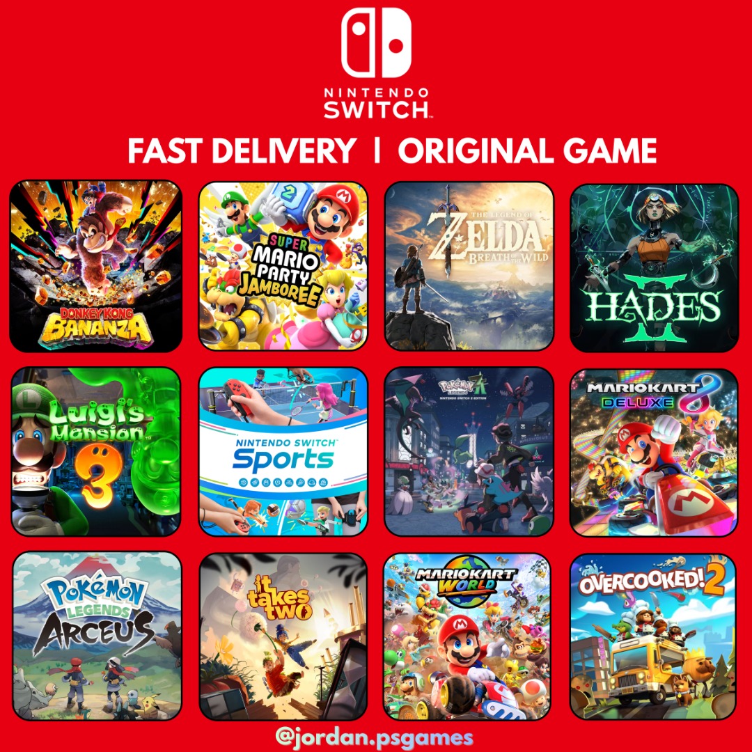 Nintendo Switch Games - Pokemon Legends ZA / Z-A | Split Fiction ...