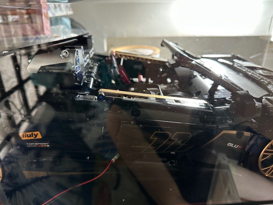 Non- Lego Technic Race Car - Black and Gold, Hobbies & Toys, Toys ...