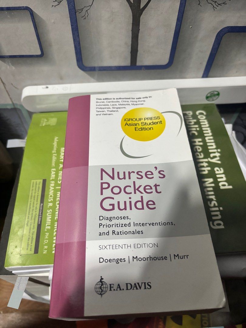 Nurse's Pocket Guide: Diagnoses, Prioritized Interventions, Hobbies ...