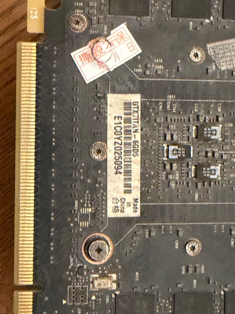 Nvidia GeForce GTX Titan 6GB Graphics Card, Computers & Tech, Parts ...