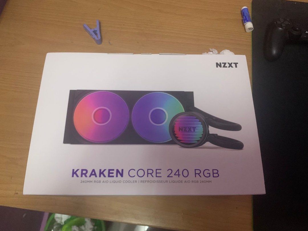 NZXT Kraken Core 240mm RGB Black, Computers & Tech, Parts & Accessories ...