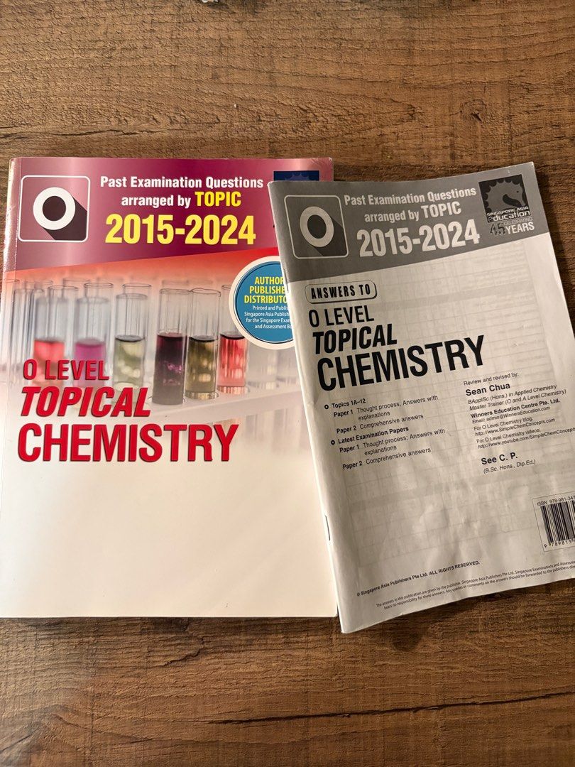 O level Chem TYS, Hobbies & Toys, Books & Magazines, Assessment Books ...