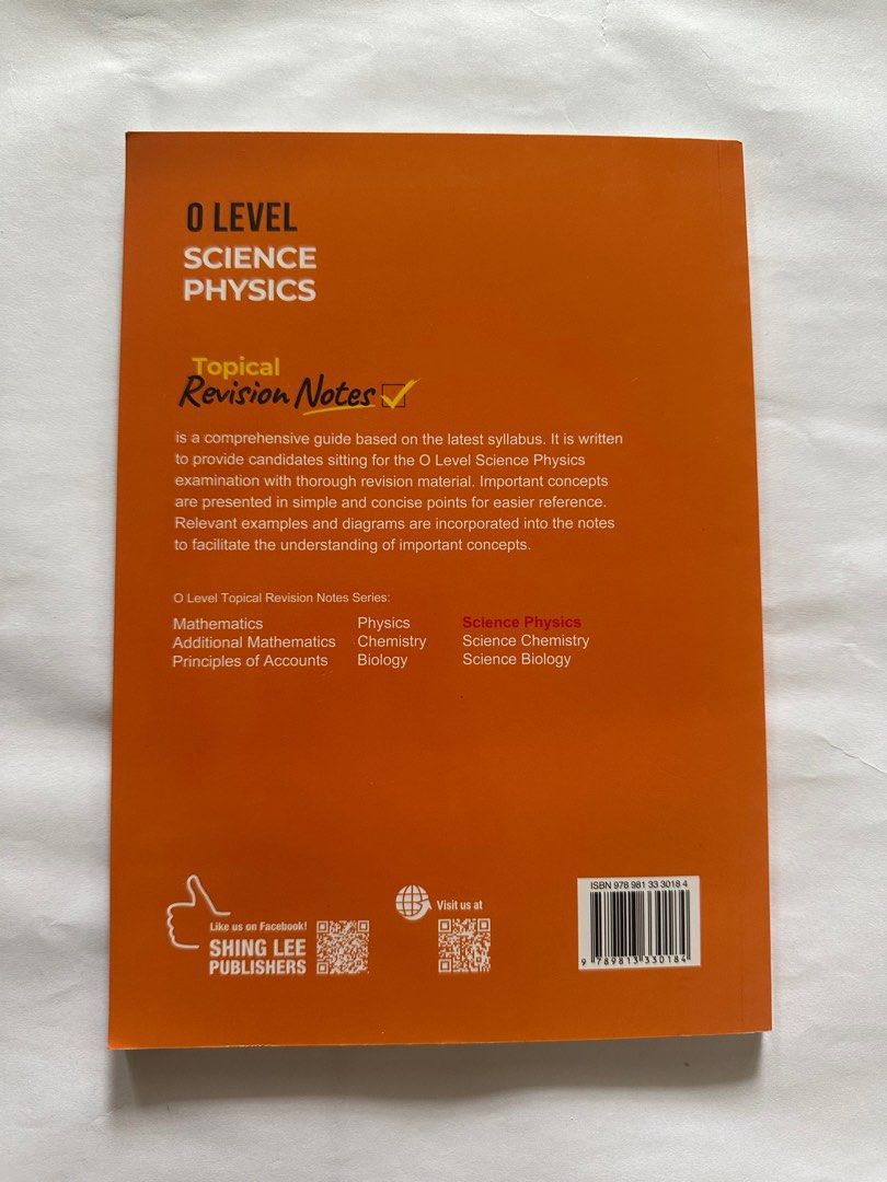 O Level Topical Revision Notes, Hobbies & Toys, Books & Magazines ...