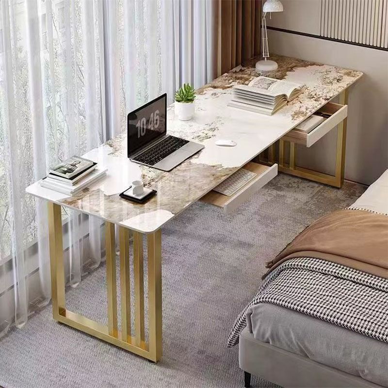 Office Desk 🎈🎈Sintered StoneTOP Study Table/Writing Table/Boss Table👍🏻👍 ...