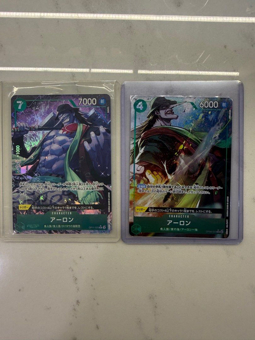 One Piece Card Game - Arlong Cards op06-023 op11-023, Hobbies & Toys ...