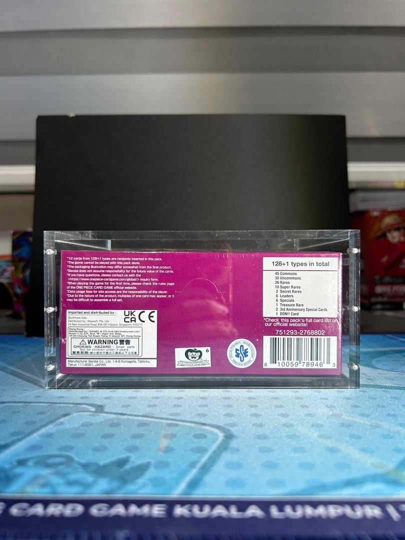 One Piece Card Game - OP-11 A Fist of Divine Speed English Boosted Box ...