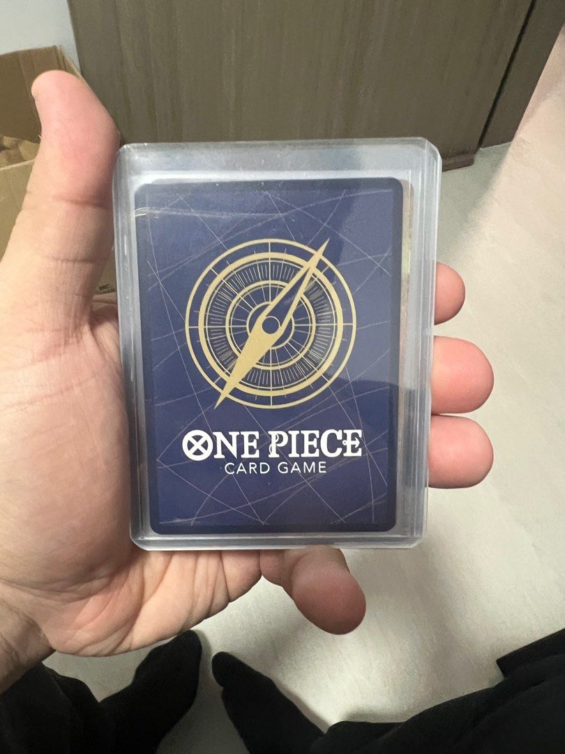 One Piece Card Game - Portgas D. Ace Wanted Card, Hobbies & Toys, Toys ...