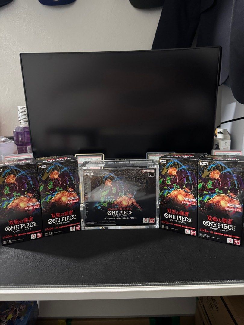 One Piece Card Game - Wings of the Captain OP-06 booster box (Japanese ...