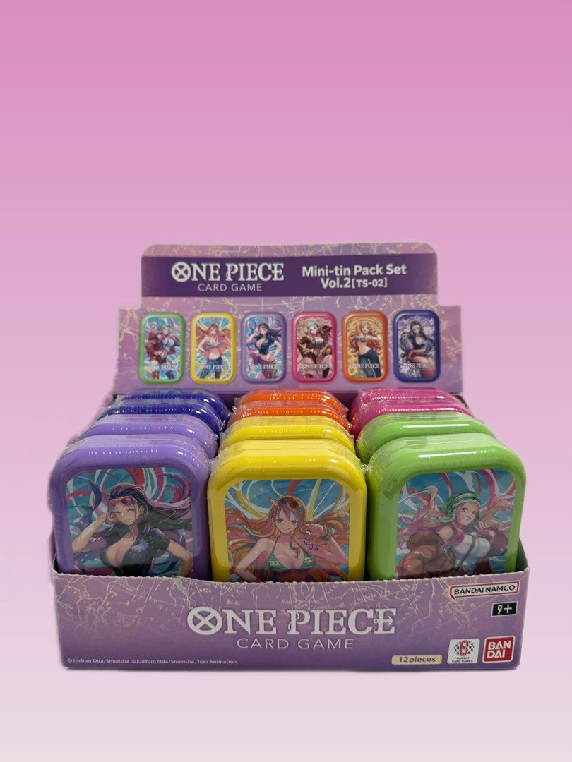 One Piece Card Game Mini-Tin Pack Set Vol.2, Hobbies & Toys, Toys ...