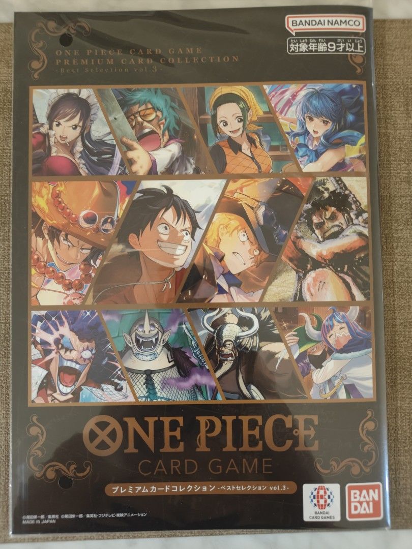 One Piece Card Game Premium Card Collection Best Selection Vol. 3 ...