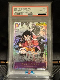 One Piece OP09 JP Monkey D. Luffy Wanted Alternate Art PSA 10, Hobbies ...