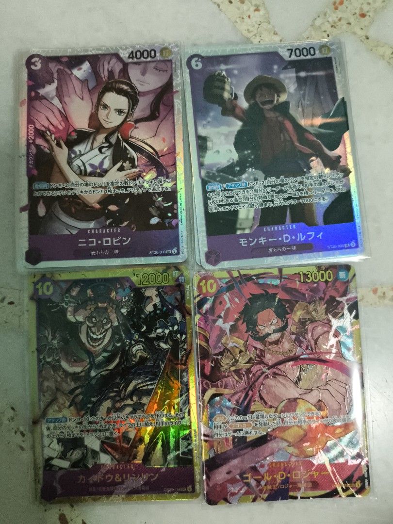 One Piece Card TCG - Assorted Cards (JAP) - $5 Ea (Every 3 for $12 ...