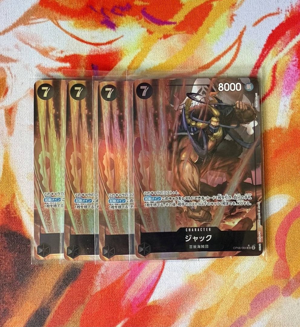 [One Piece TCG] Jack OP08-084 Alternate Art AA, Hobbies & Toys, Toys ...