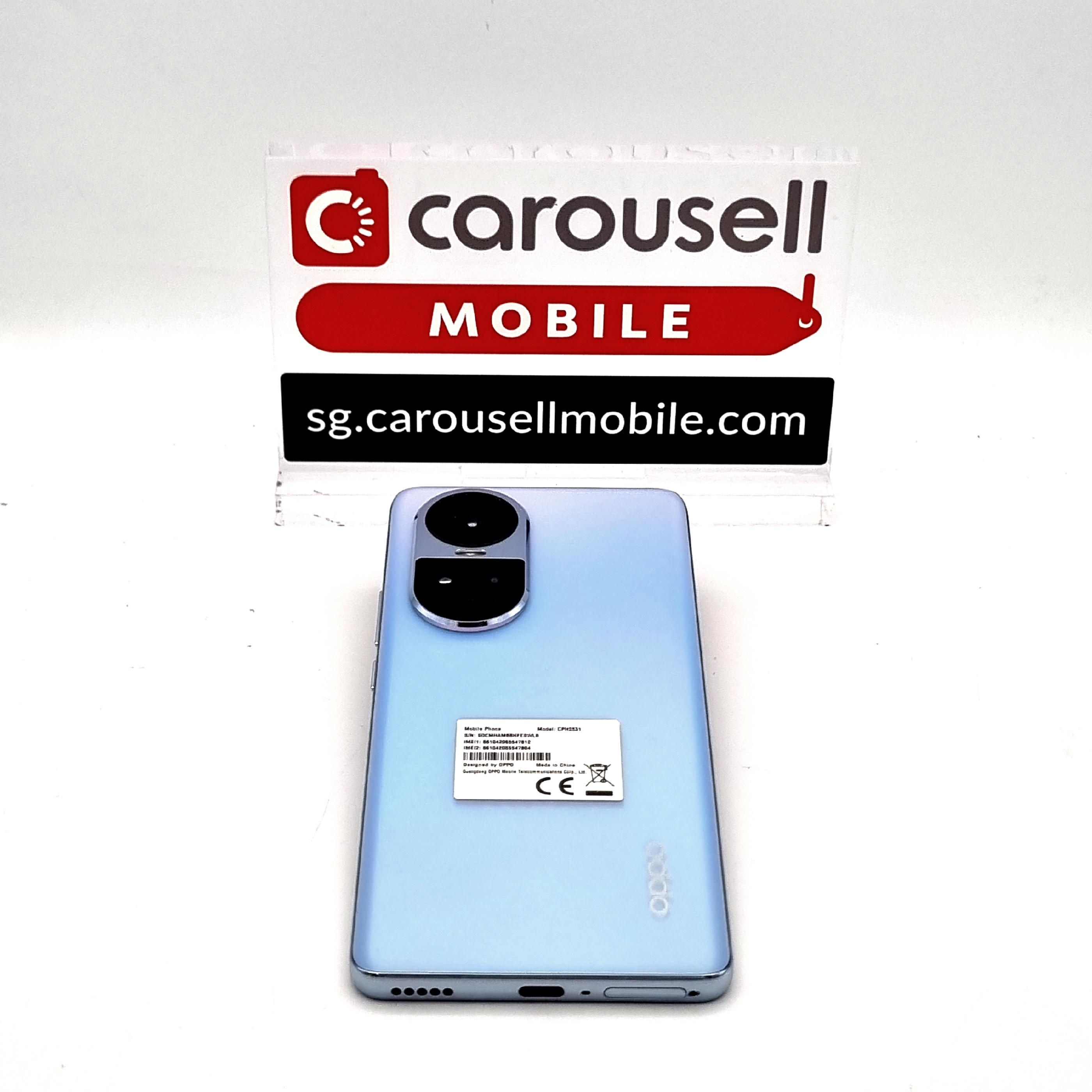 Oppo Reno 10 5G 256GB Ice Blue, Mobile Phones & Gadgets, Mobile Phones ...