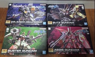Original HG Gundam Seed Destiny Kits (Abyss,Chaos,Gaia), Hobbies & Toys ...
