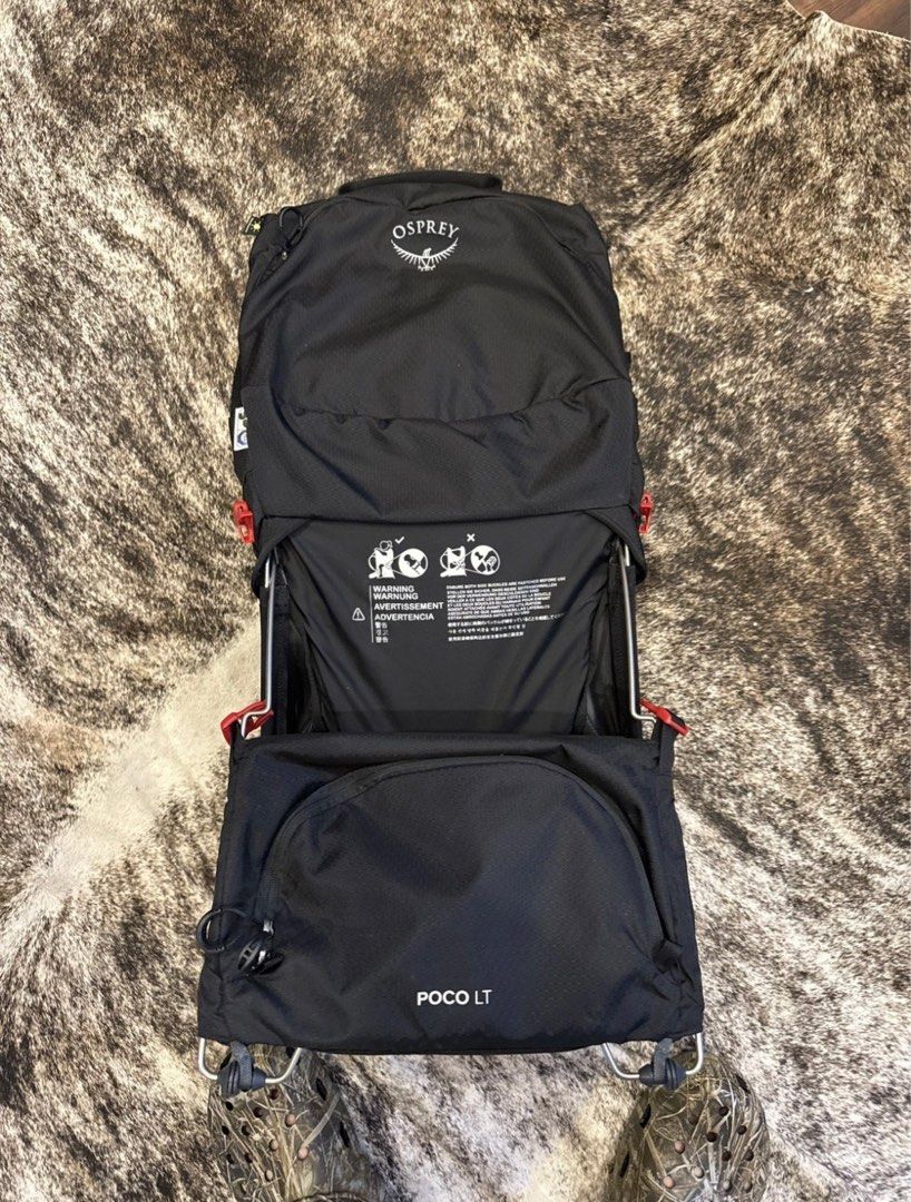 Osprey Poco LT Child Carrier Backpack - Black, Babies & Kids, Going Out ...