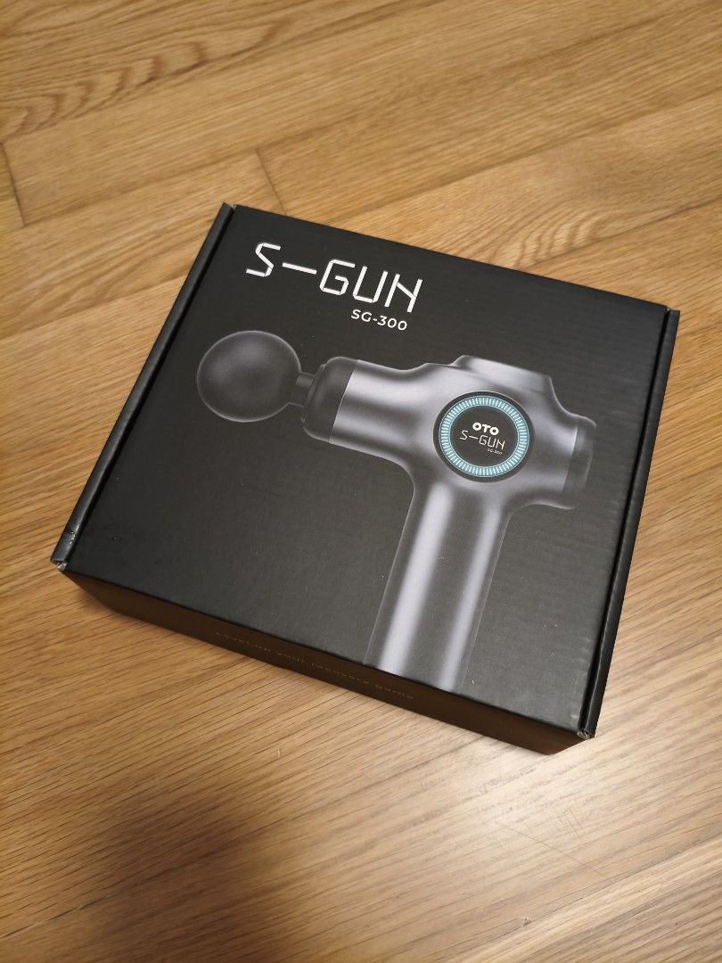 OTO S-GUN SG-300 Massage Gun, Health & Nutrition, Massage Devices on ...