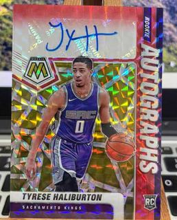 (限量249) Tyrese Haliburton 2024 Panini Select Die Cut NBA卡, 興趣及遊戲, 收藏品及 ...