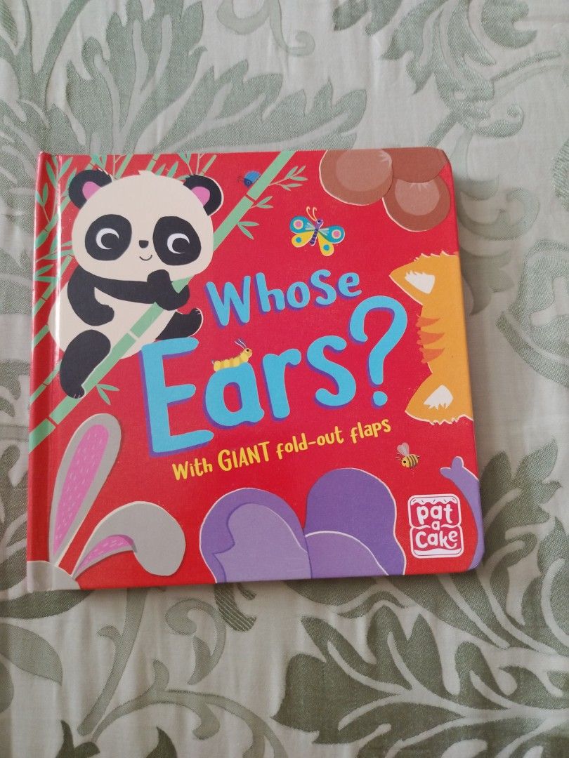 Pat-a-Cake Whose Ears? Board Book, Hobbies & Toys, Books & Magazines ...