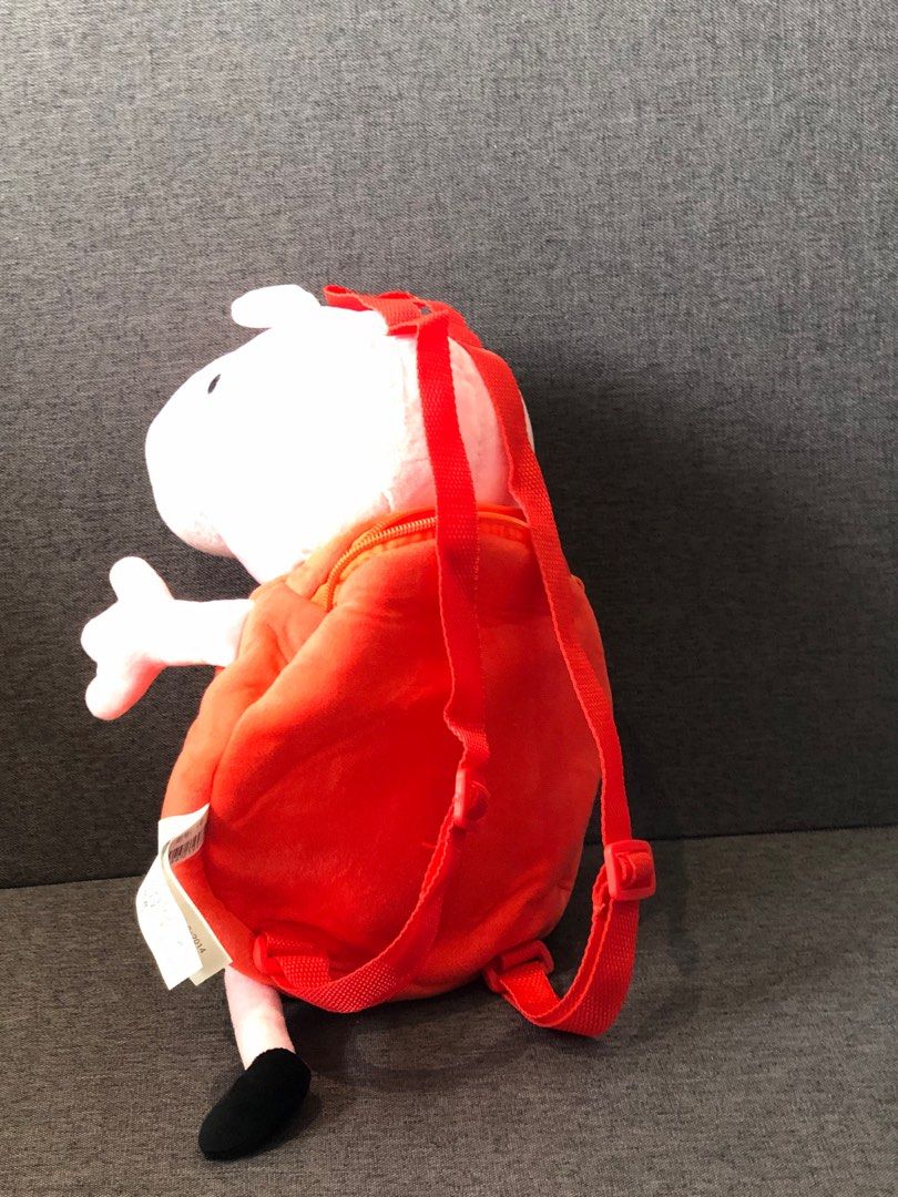 Peppa Pig Backpack Plush Toy, Hobbies & Toys, Toys & Games on Carousell