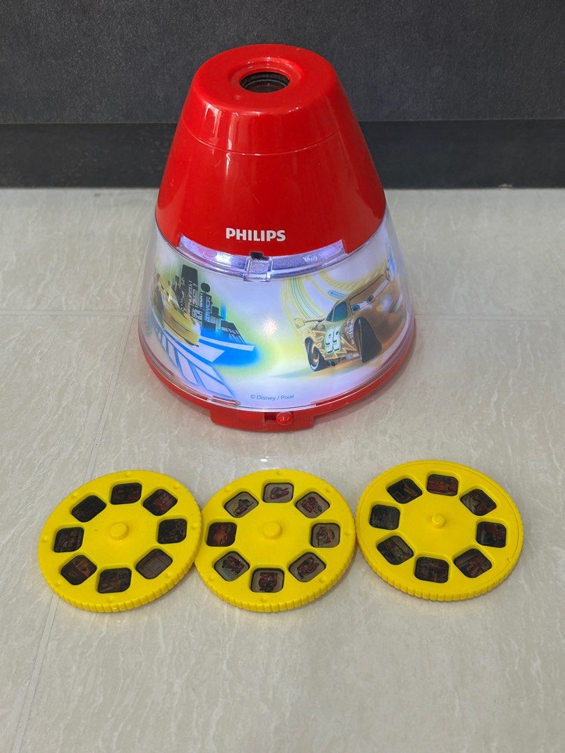 Philips 717693248 Disney Cars 2-in-1 Projector and Night Light, TV ...