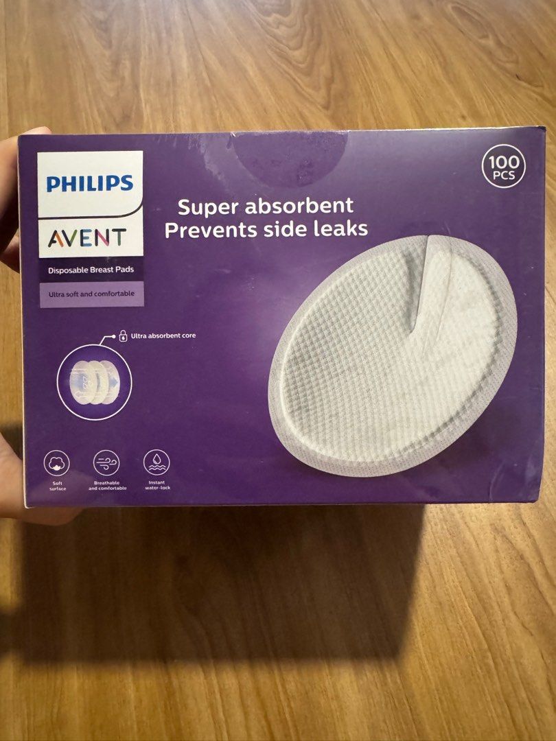 Philips Avent breastpads (100pc), Babies & Kids, Nursing & Feeding ...