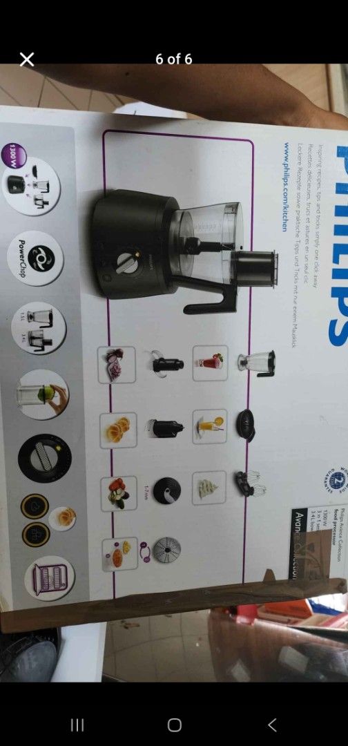 Philips Food Processor, TV & Home Appliances, Kitchen Appliances ...