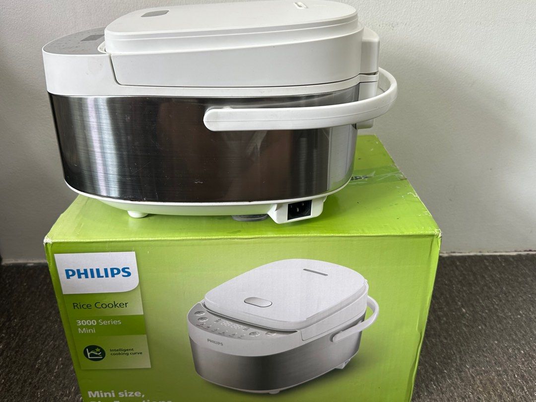 Philips Rice Cooker 3000 Series Mini, TV & Home Appliances, Kitchen ...