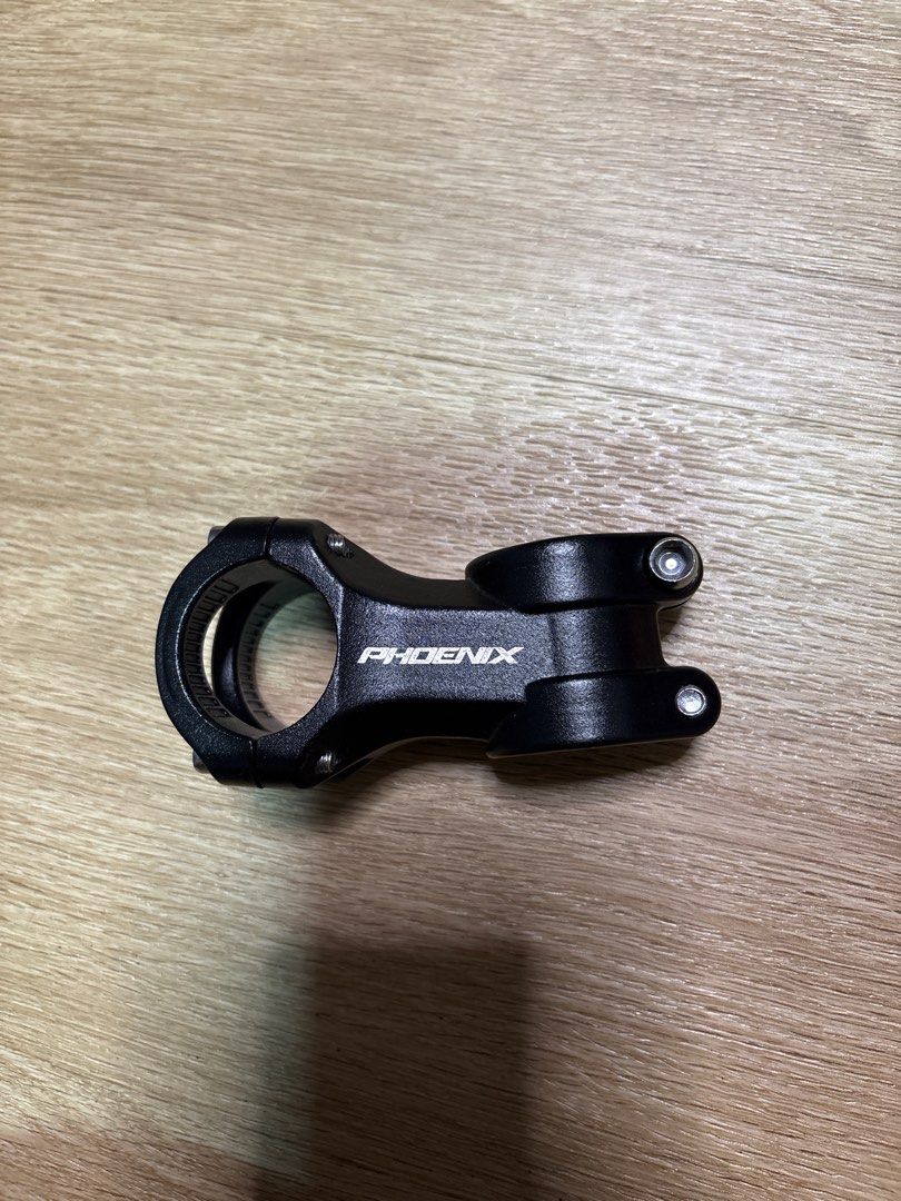 Phoenix Bike Stem - Black, Sports Equipment, Bicycles & Parts, Parts ...