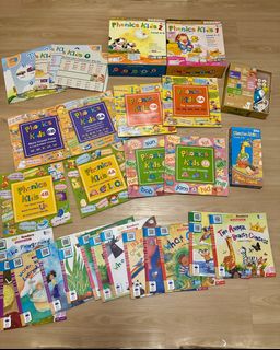 LEGO Animal Phonics Pack 1 - 10 Books + 2 Workbooks, Hobbies & Toys ...