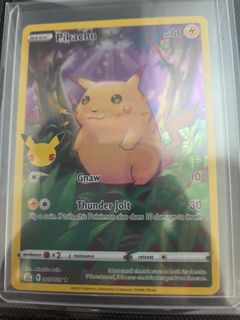 Pikachu 025/165, Hobbies & Toys, Toys & Games on Carousell