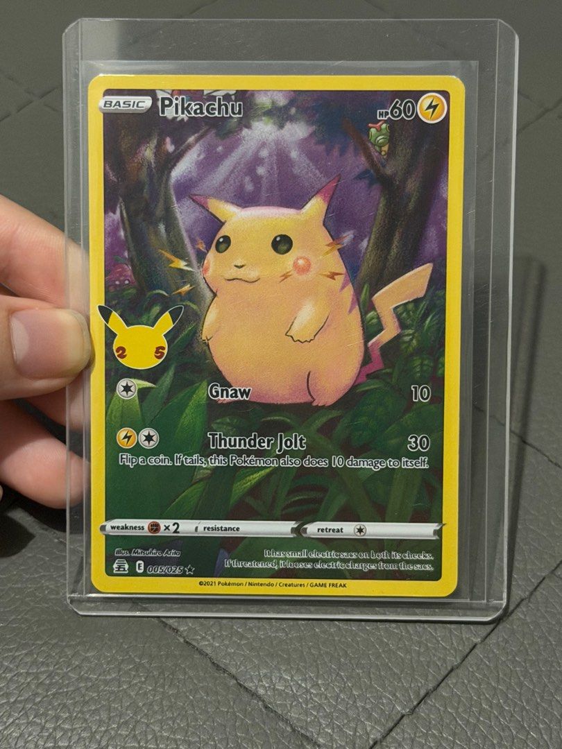 Pikachu Celebrations trading card, Hobbies & Toys, Toys & Games on ...