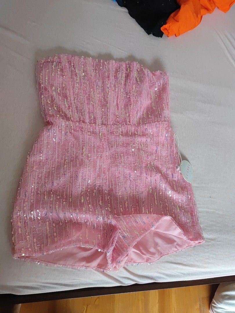 Pink with tag, Women's Fashion, Dresses & Sets, Jumpsuits on Carousell